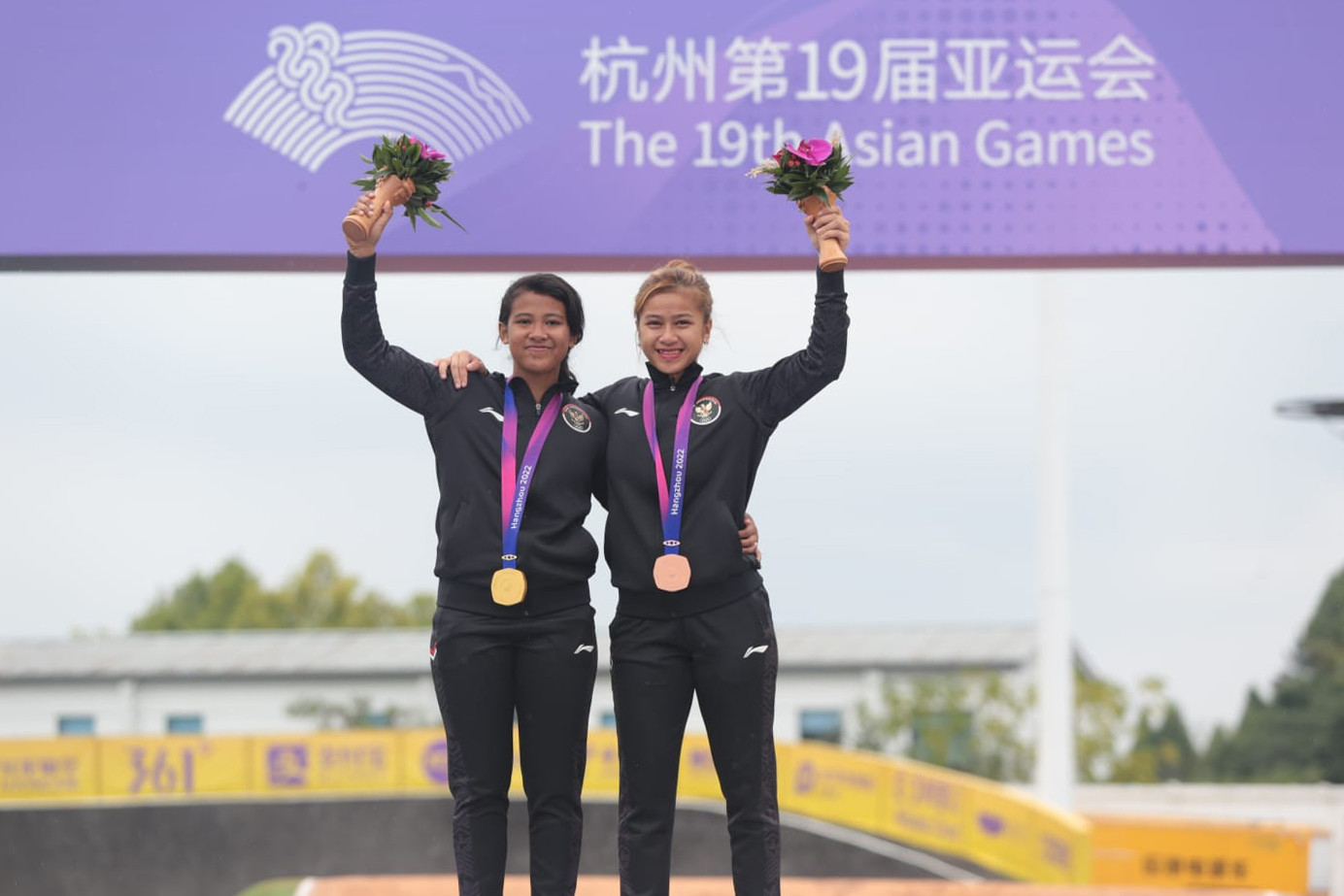 Tim BMX Sumbang Emas Keempat Indonesia di Asian Games 2022 Hangzhou - Mainsepeda